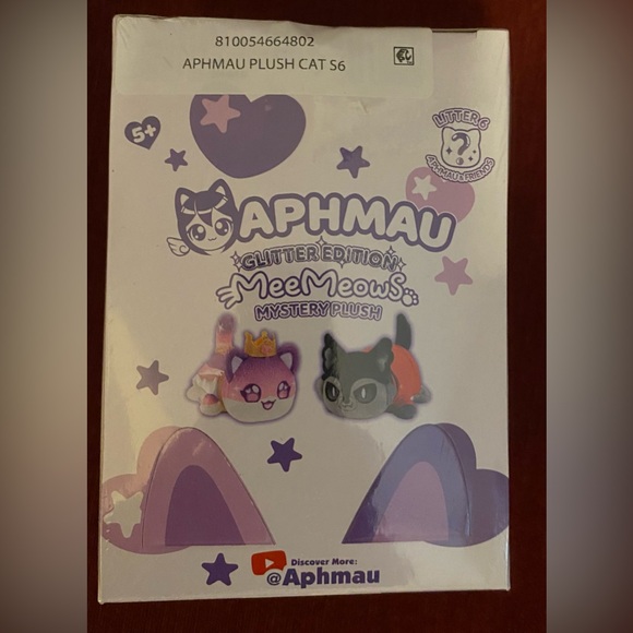 Bonkers | Toys | Aphmau Glitter Edition Mee Meows Plushie New | Poshmark